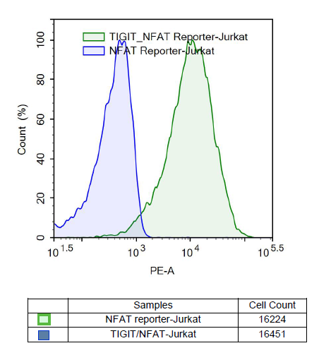 TIGIT / NFAT Reporter - Jurkat Cell Line | BPS Bioscience | Biomol.com