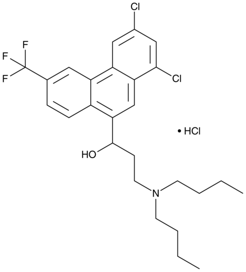 Halofantrine (hydrochloride) | CAS 36167-63-2 | Cayman Chemical ...