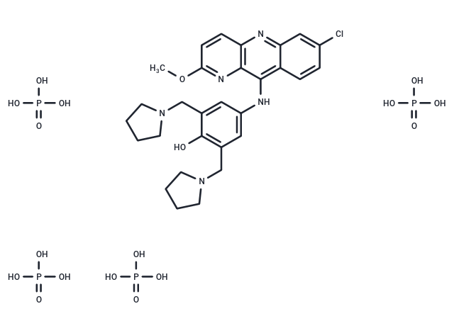 Pyronaridine tetraphosphate | CAS 76748-86-2 | TargetMol | Biomol.com