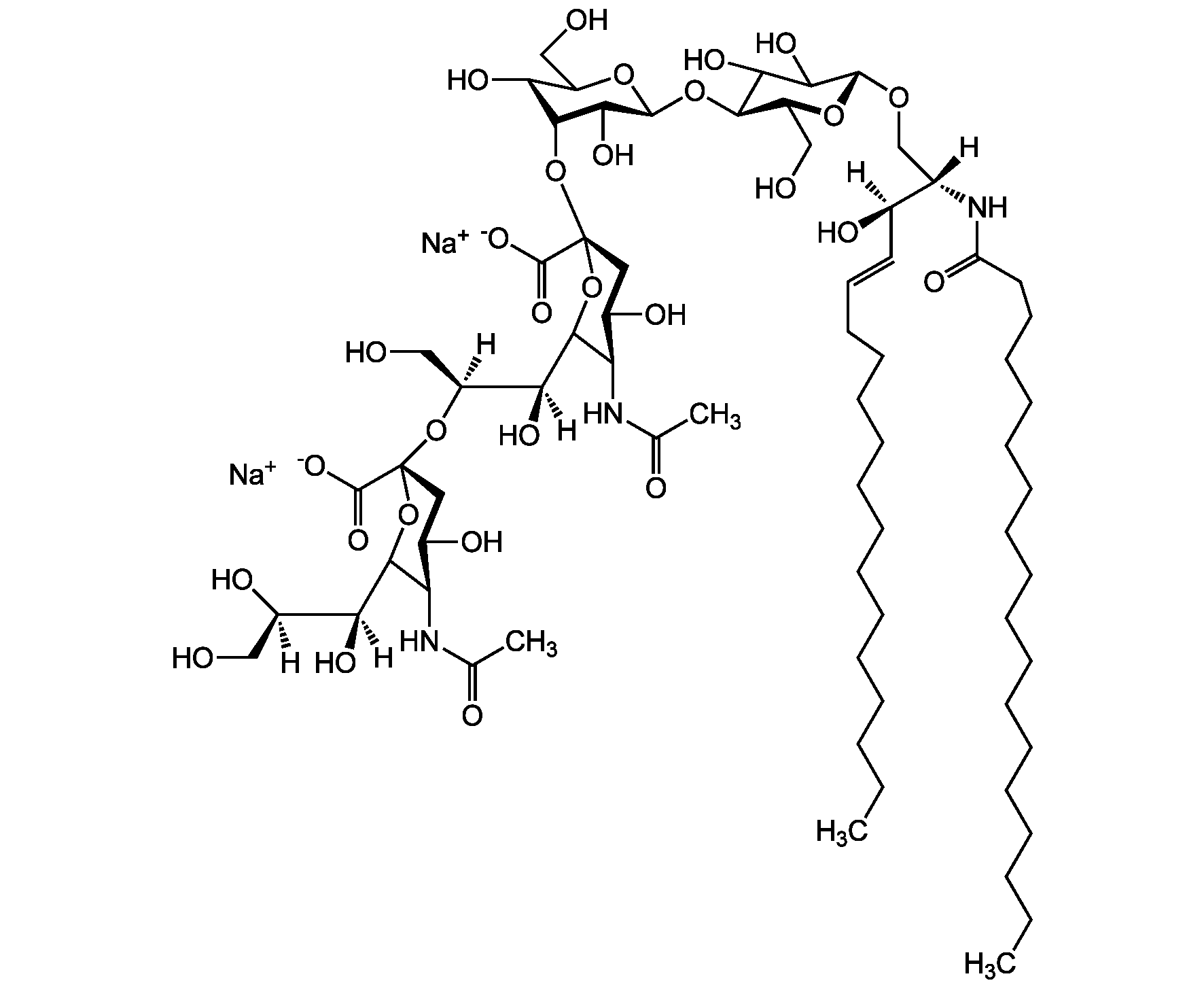 Ganglioside GD3 . disodium salt (bovine brain) | CAS 62010-37-1 ...