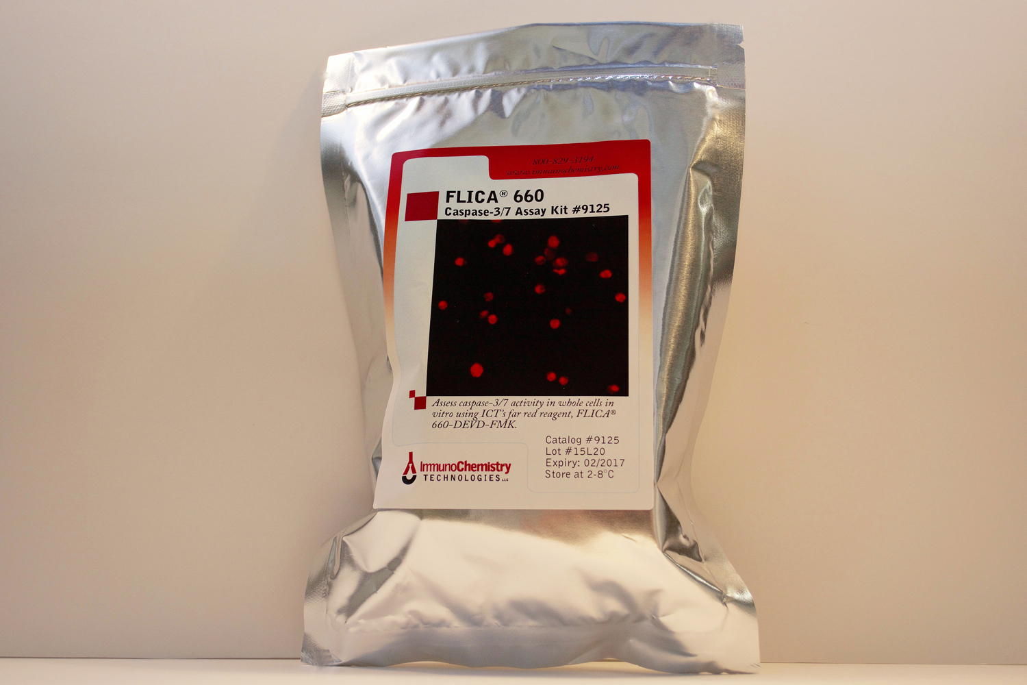 FLICA(TM) 660 Caspase 3/7 Assay Kit, far-red fluorescence (25-50 tests ...