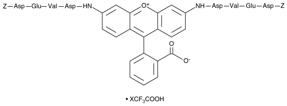 (Z-DEVD)2-Rh 110 (trifluoroacetate salt) | Cayman Chemical | Biomol.com