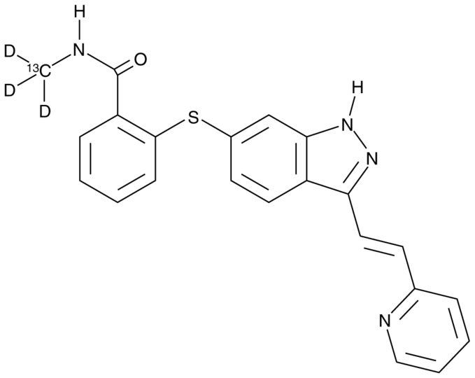 Axitinib-13C-d3 | CAS 1261432-00-1 | Cayman Chemical | Biomol.com