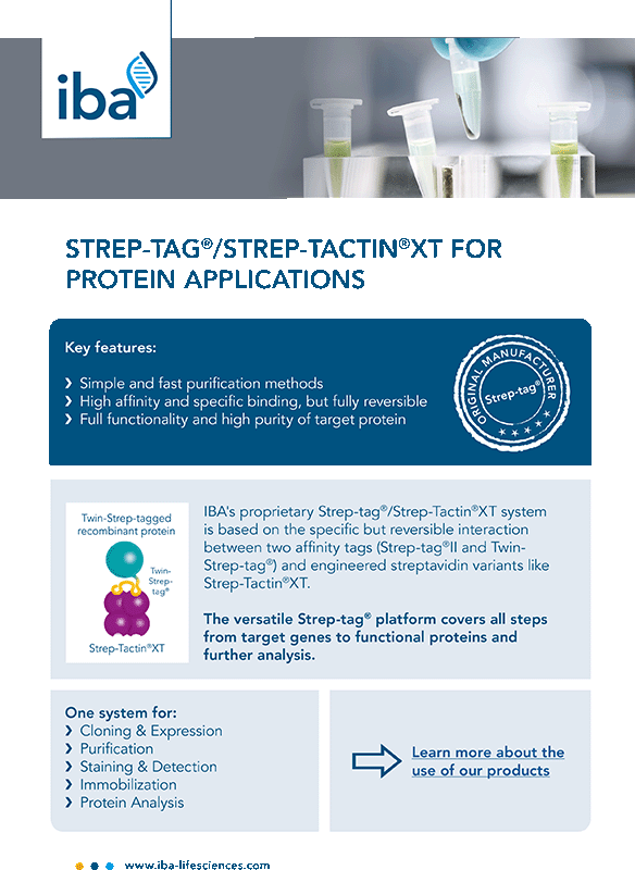 IBA Lifesciences | Catalogs | Resources | Biomol GmbH - Life Science Shop