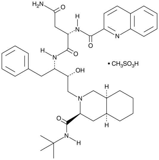Saquinavir (mesylate) | CAS 149845-06-7 | Cayman Chemical | Biomol.de