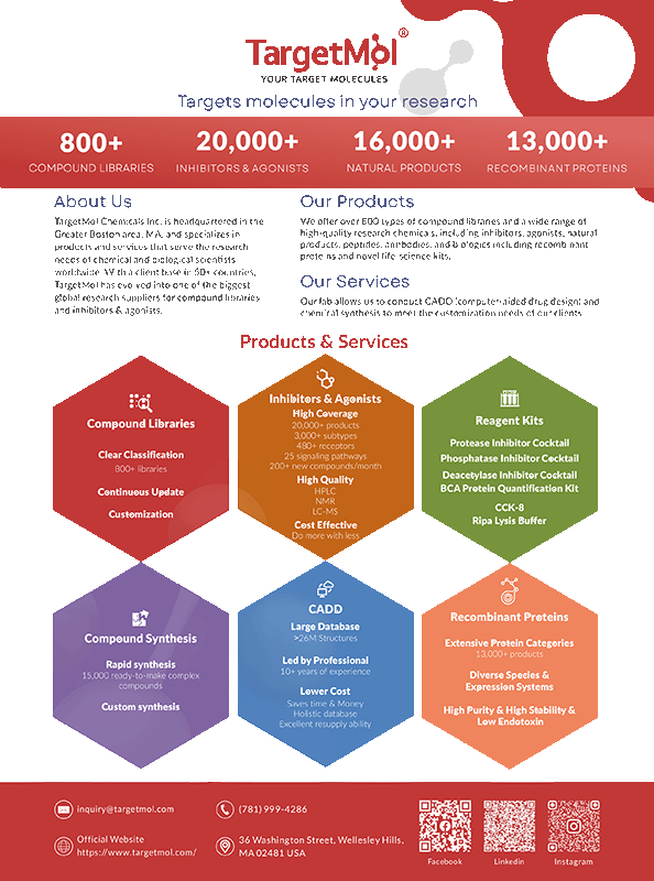 TargetMol | Catalogs | Resources | Biomol GmbH - Life Science Shop