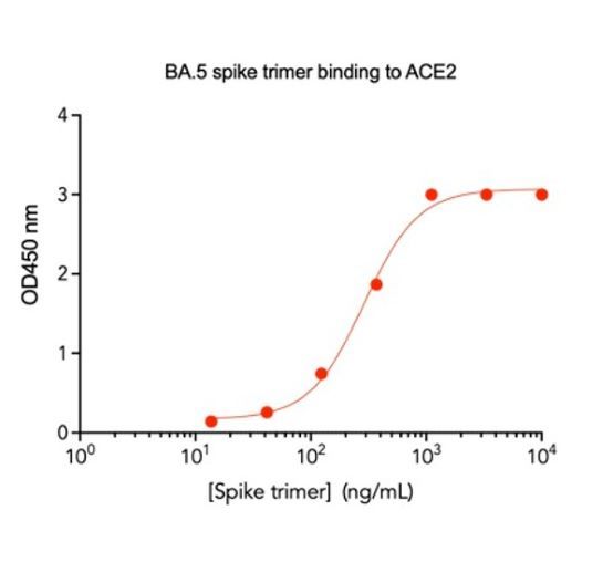 Spike Trimer (S1+S2) (BA.5, Omicron Variant), His-Tag (SARS-CoV-2 ...