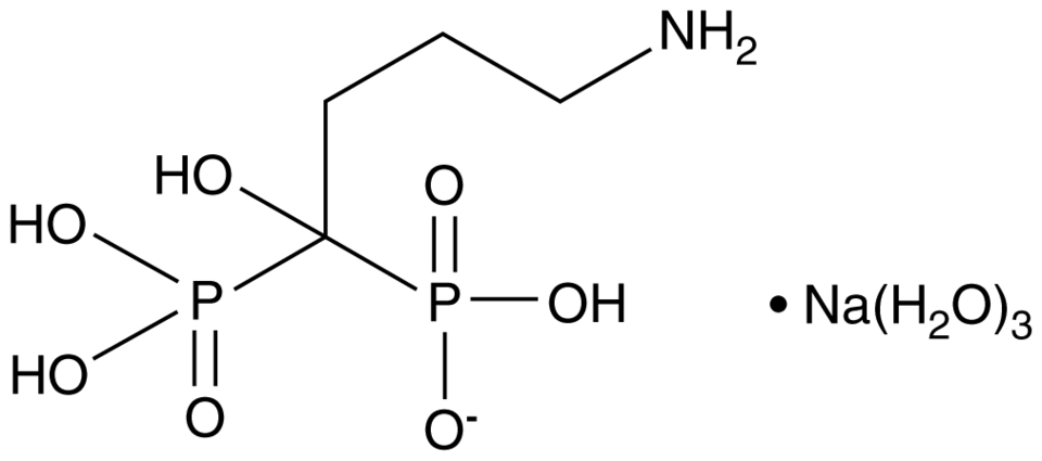 Alendronate (sodium hydrate) | CAS 121268-17-5 | Cayman Chemical ...