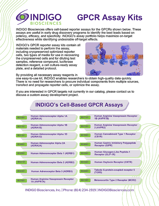Indigo Biosciences | Catalogs | Resources | Biomol GmbH - Life Science Shop