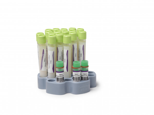 Frozen human peripheral blood mononuclear cells (PBMC) from whole human ...