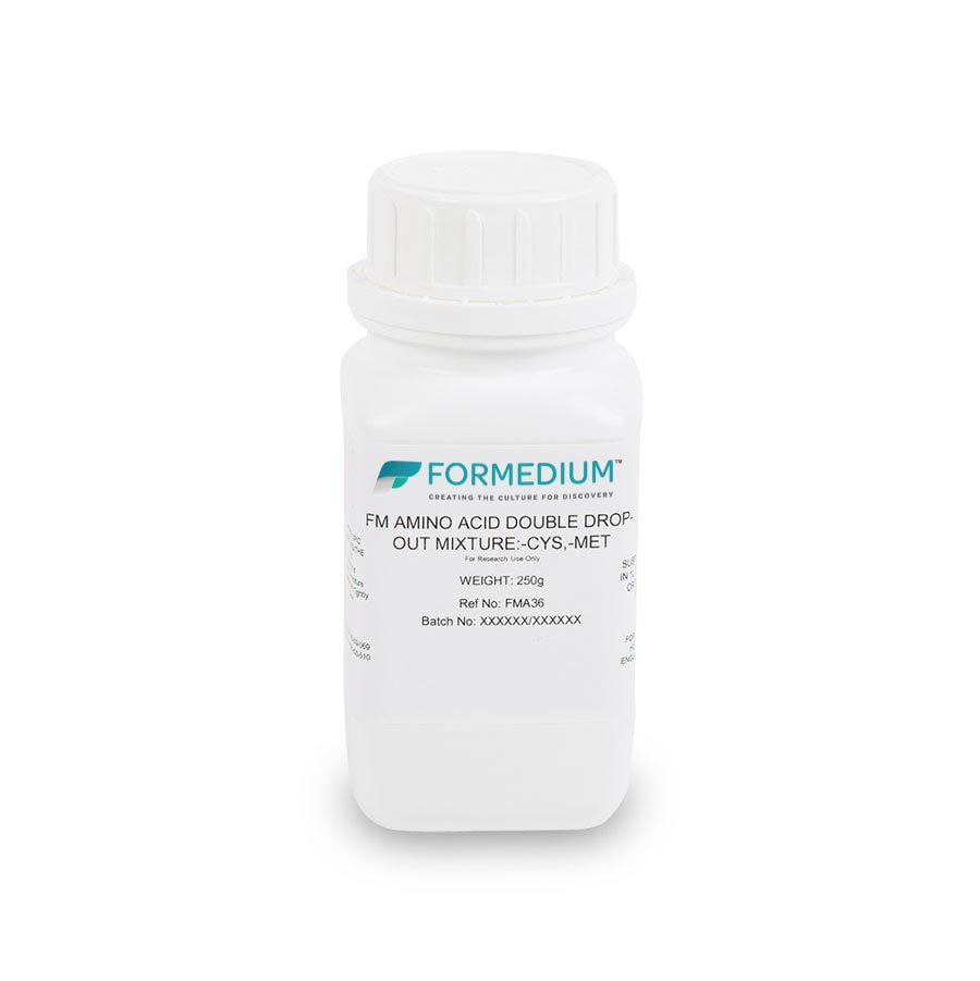 FM drop-out mixture, minus Cysteine and w/o Methionine, 7800 mg/l ...
