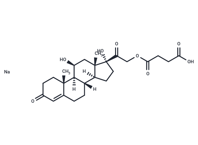 Hydrocortisone sodium succinate | CAS 125-04-2 | TargetMol | Biomol.com